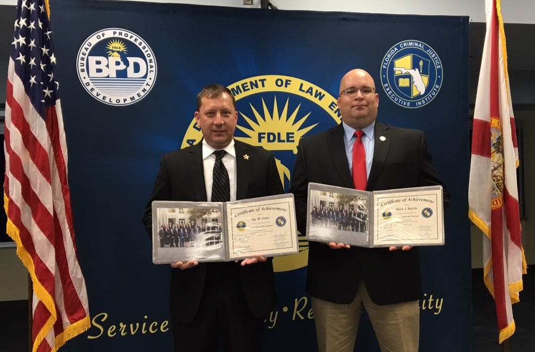 OCSO Supervisors Among 32 Graduates of FDLE Senior Leadership Program ...