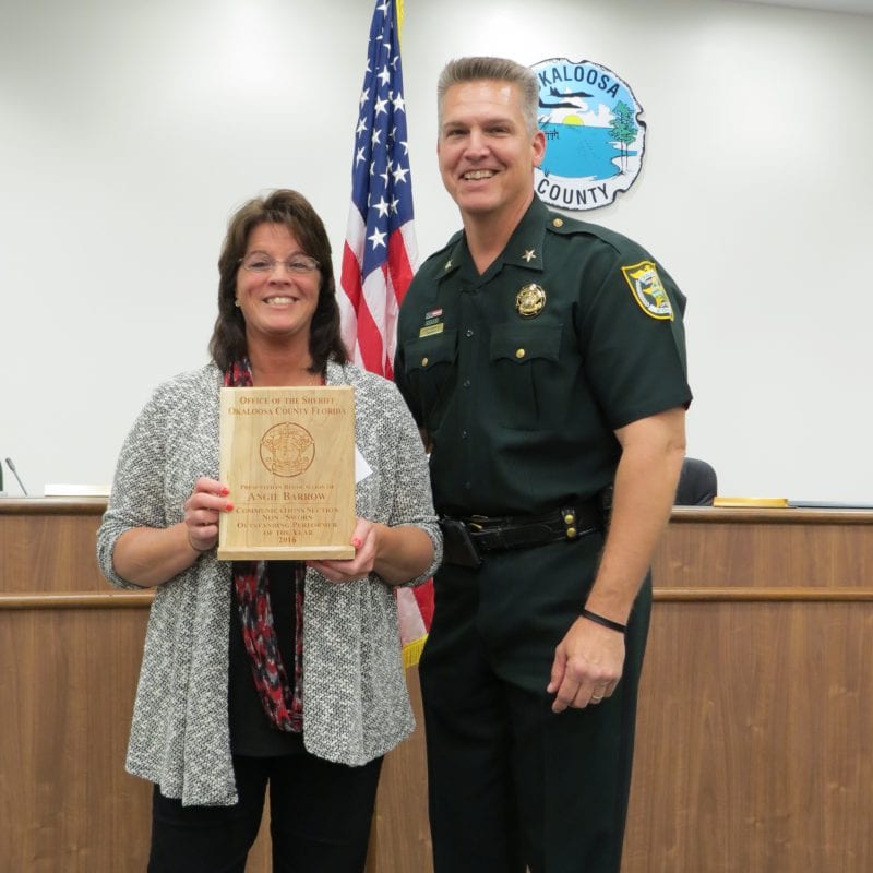OCSO Names Outstanding Communications Performer of the Year | Okaloosa ...