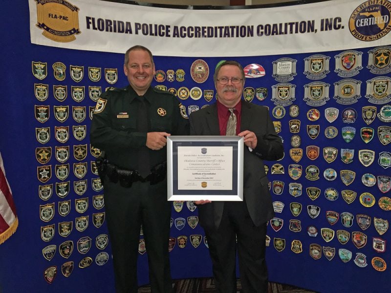Ocso Communications Earns Accreditation Okaloosa County Sheriffs Office