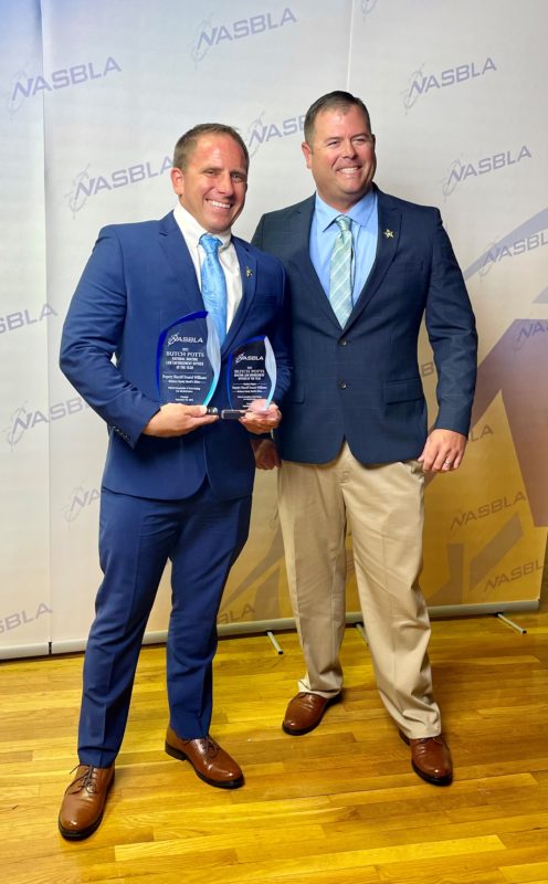 Marine Unit Deputy Earns National Award as Officer of the Year | Okaloosa County Sheriff's Office